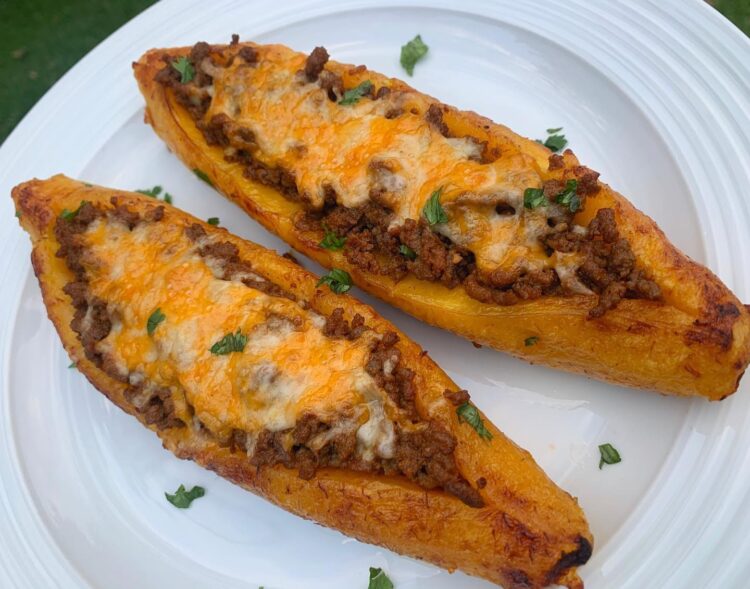 Receta de Plátano Maduro relleno casero y fácil