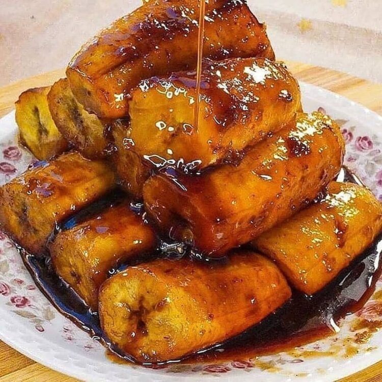 Receta para hacer plátanos calados caseros